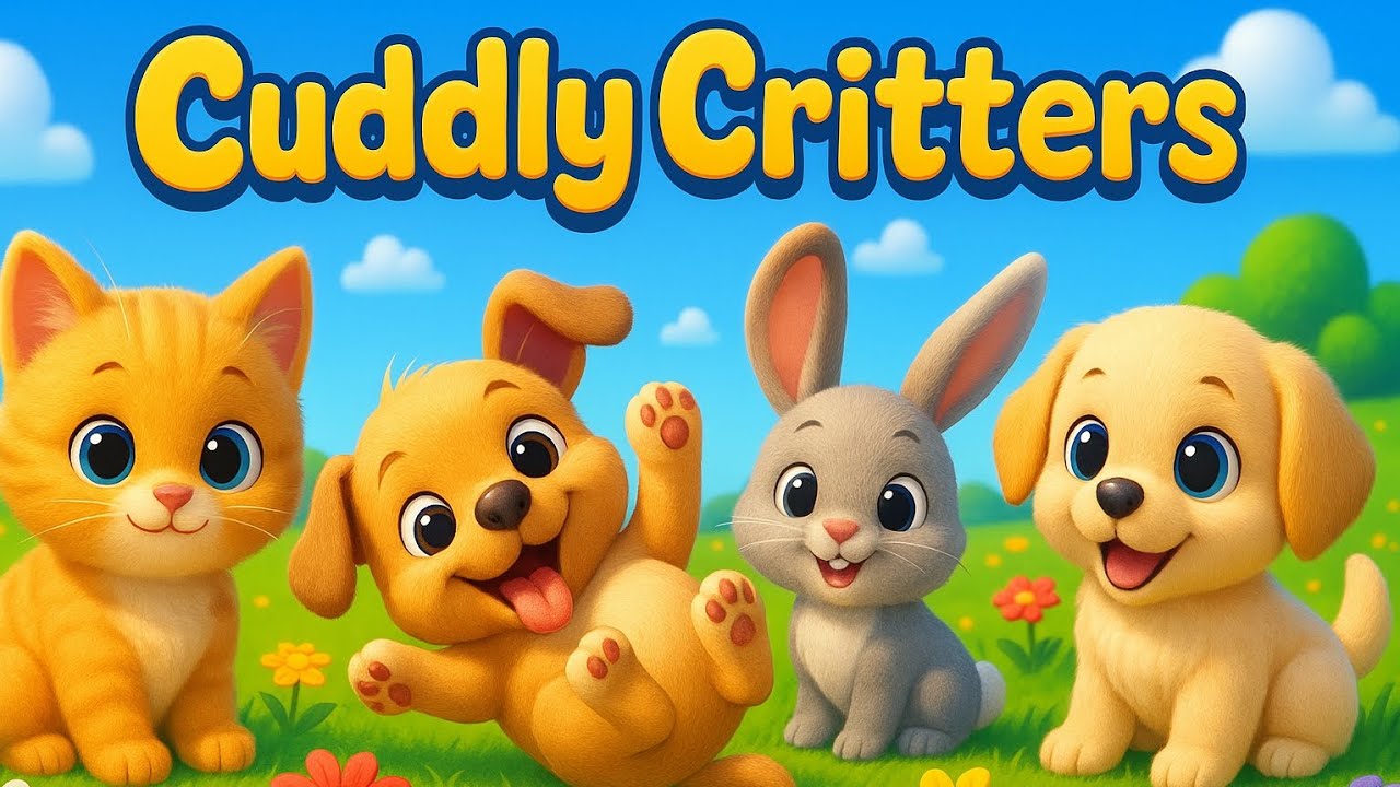 Cuddly Critters: Fun Adventures with Adorable Animals! - YouTube