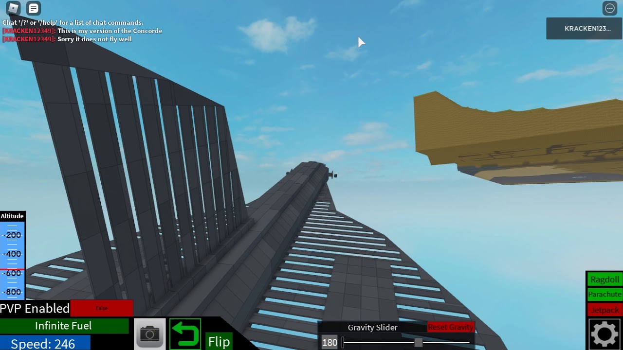 Showcasing my Concorde in Plane Crazy! - YouTube