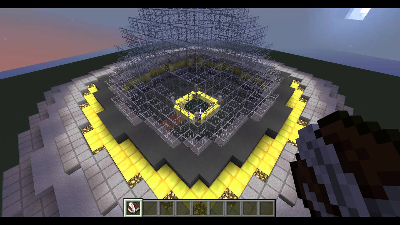 Minecraft UFO Build - Building - YouTube