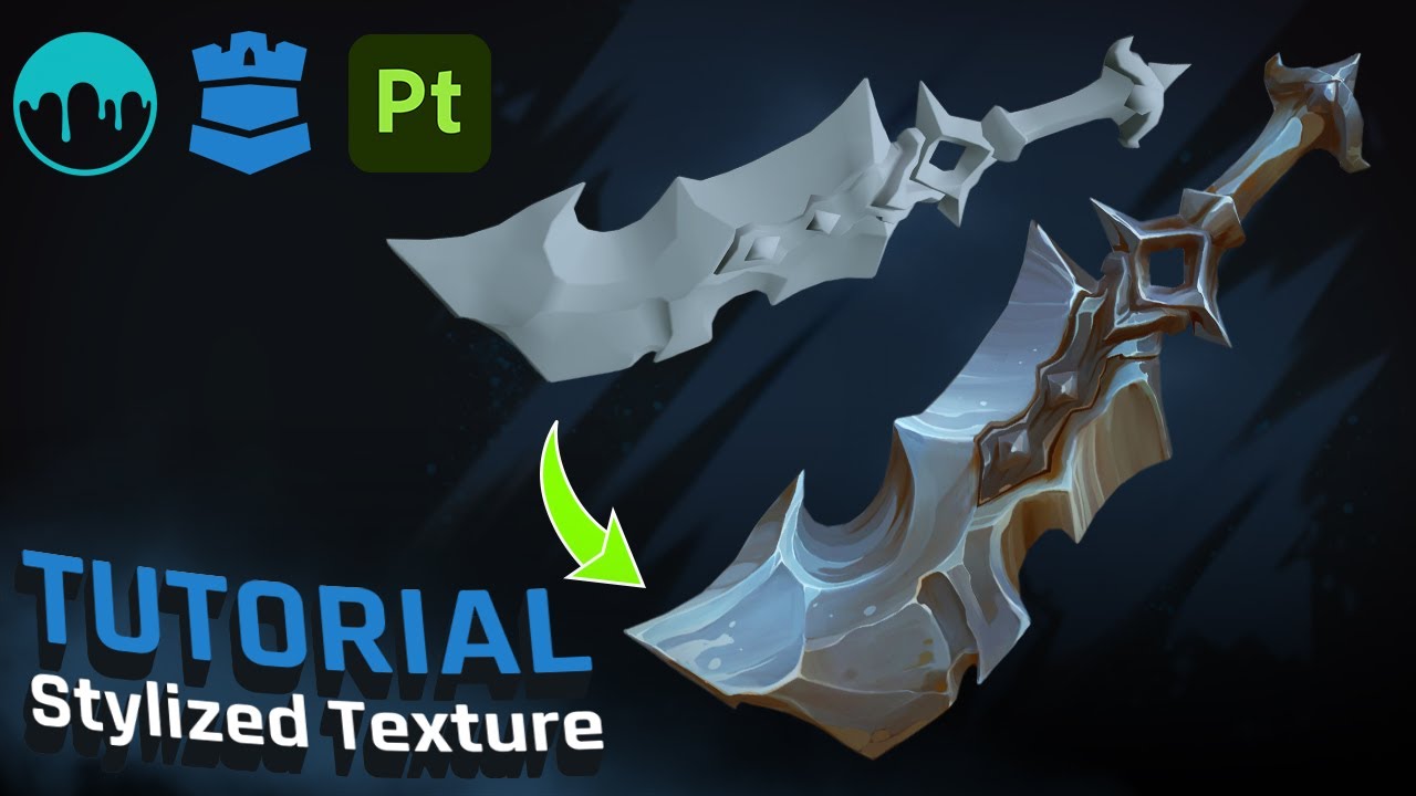 HAND-PAINTED METAL DAGGER (RUINED KING) | Tutorial - YouTube