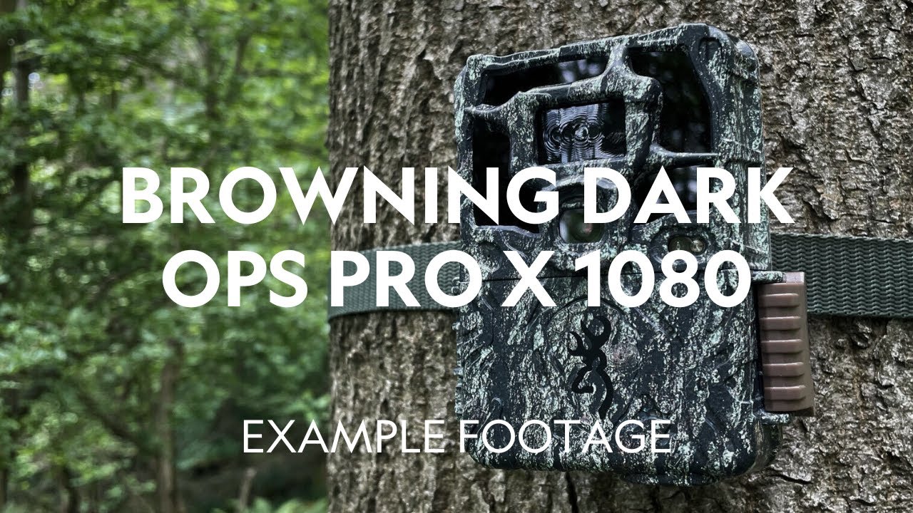 Example Footage | Browning Dark Ops Pro X 1080 Trail Camera - YouTube