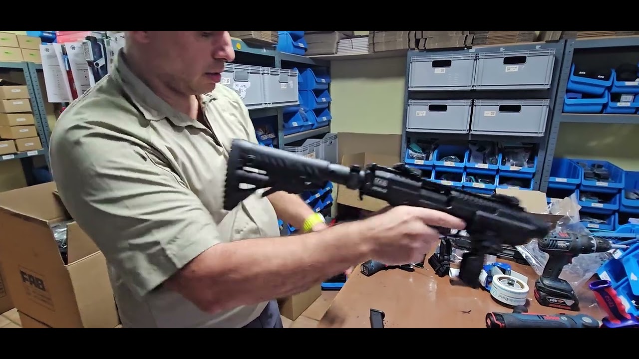 FAB Defense / ISSPROTECTIONTRADE - Pistolen-Karabiner-Umbausatz HECKLER & KOCH KPOS G2 USP P8A1 ...