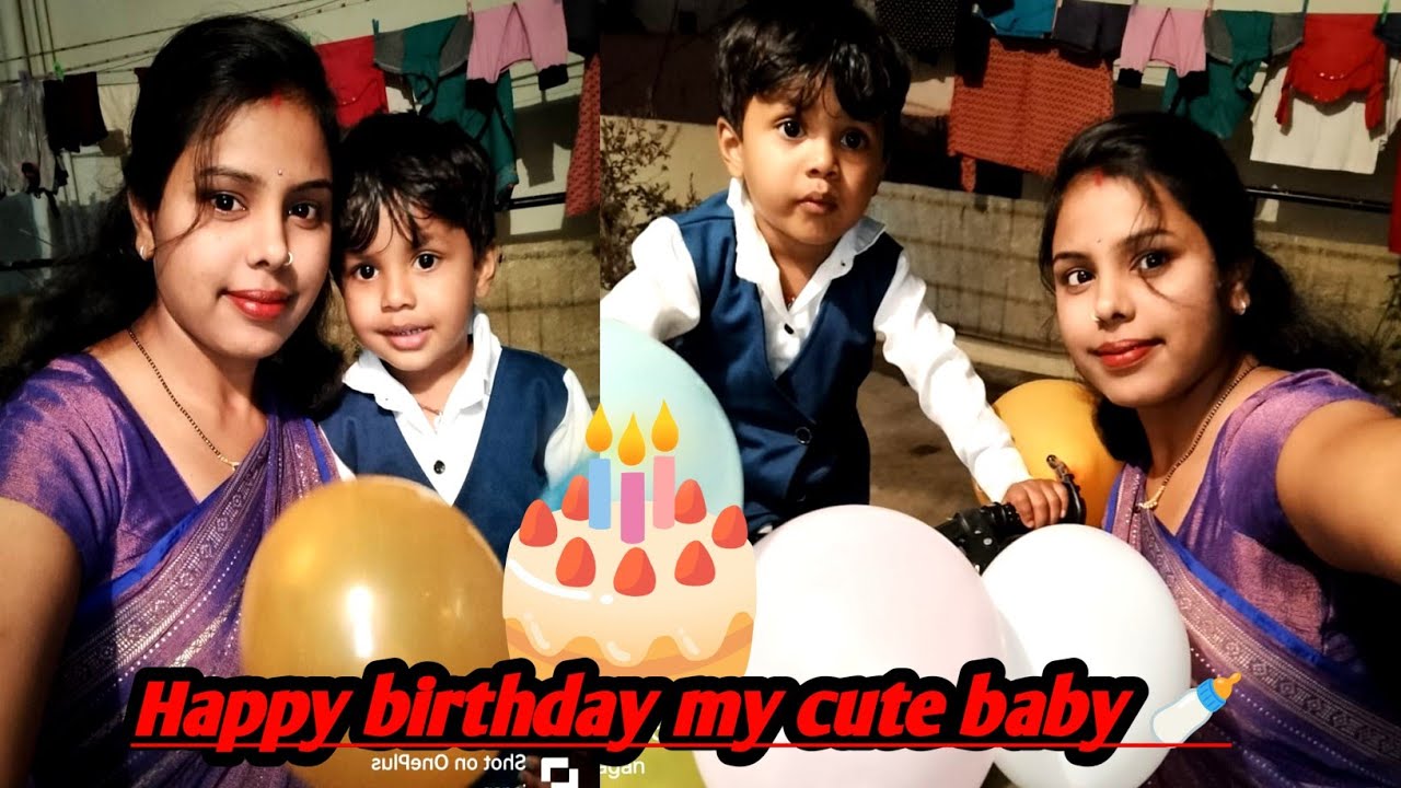 Aja baby ka birthday 🎈🎂 | breastfeeding vlogs | Durga baby Daily life ...