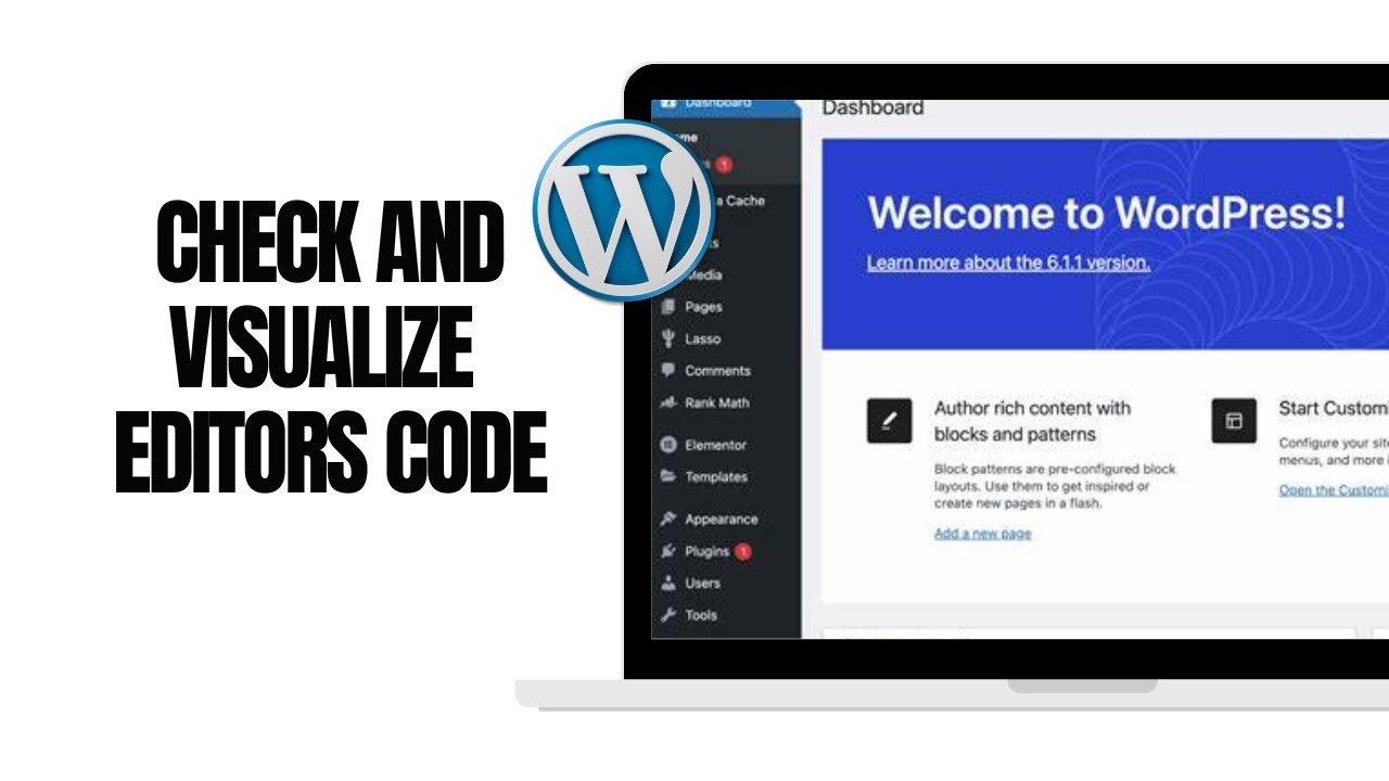 How To Check And Visualize Editors Code in WordPress - YouTube