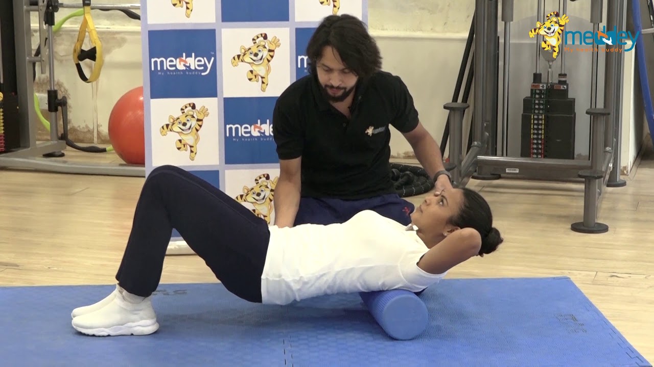 Foam Roller - Upper back release - YouTube