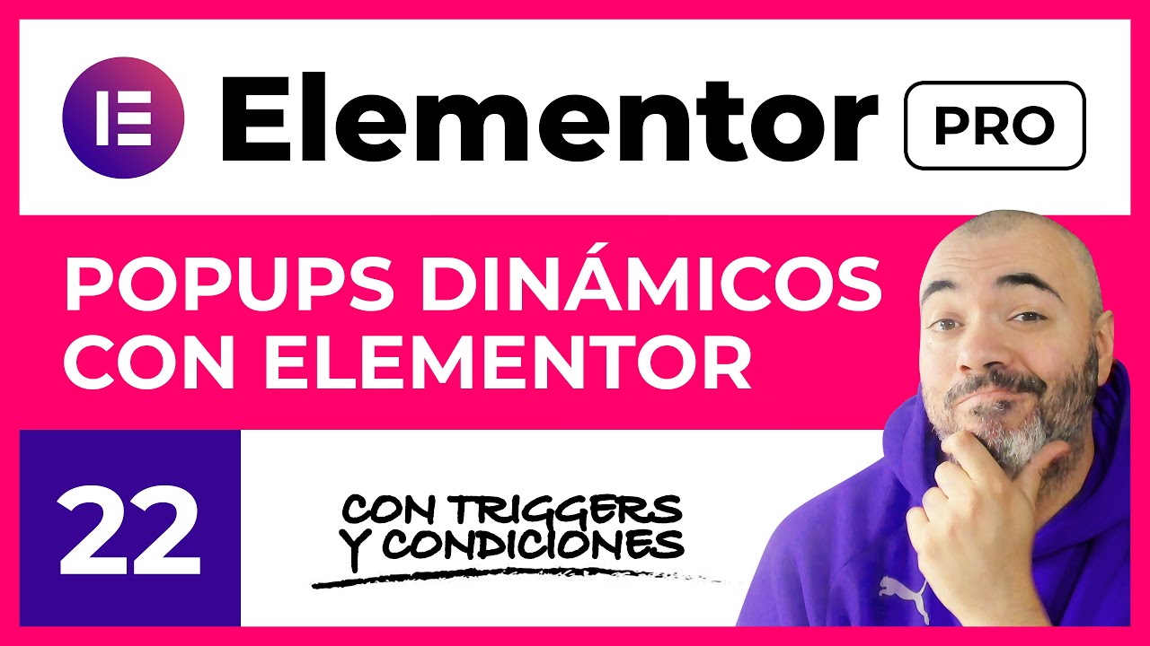 POPUPS dinámicos con ELEMENTOR - CURSO de ELEMENTOR PRO #22 - Tutorial en Español - YouTube