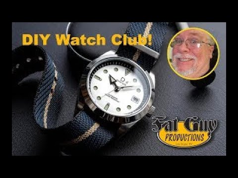 Building my DIY Watch Club (DIY Watch Club Part 2) - YouTube