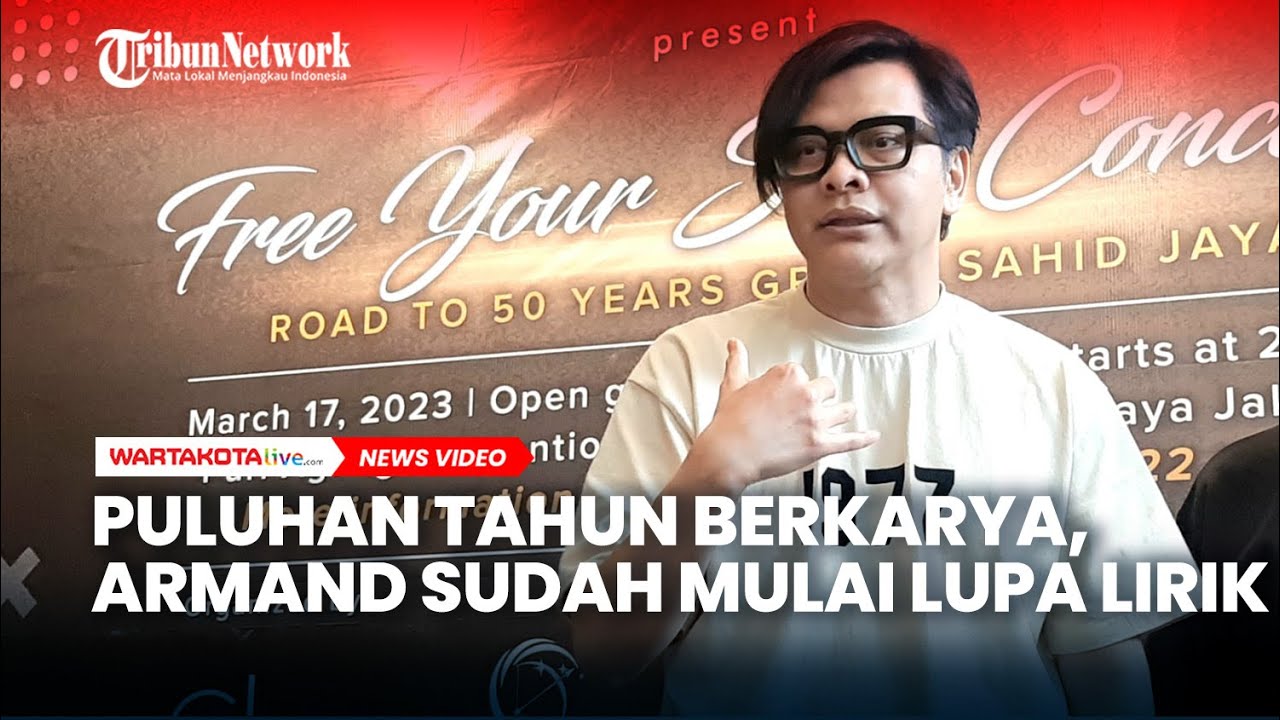 Puluhan Tahun Berkarya, Armand Maulana Sudah Mulai Lupa Lirik - YouTube