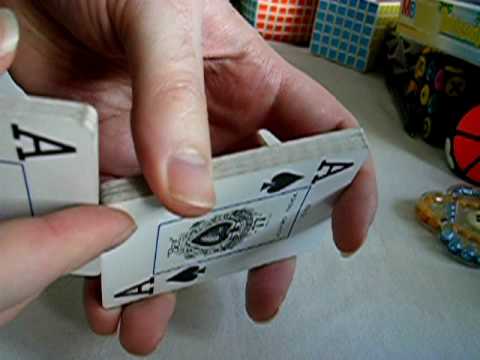 Card Magic - Faro shuffle, Perfect Riffle Shuffle - YouTube