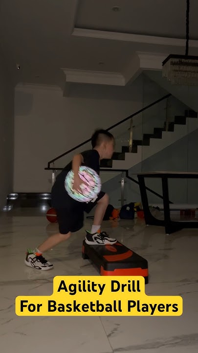 Agility Drill using Hurdles and Cones to Improve Speed and Explosive Power for Kids - YouTube