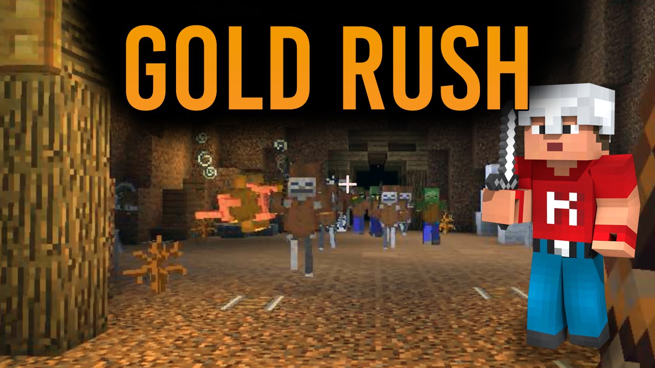 Dansk Minecraft - Gold Rush - DET' EN KOVA! - YouTube