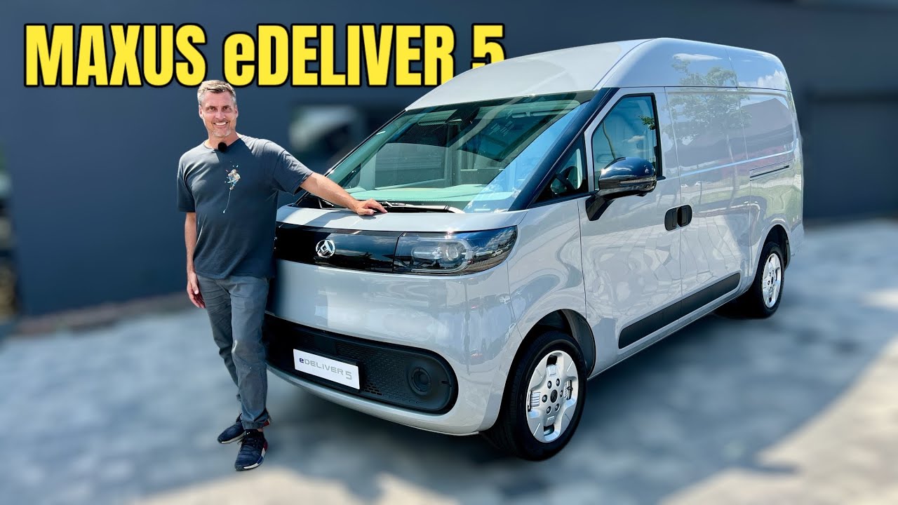 Maxus eDeliver5: Neuer Kastenwagen aus China | Laderaum | Sitzprobe ...