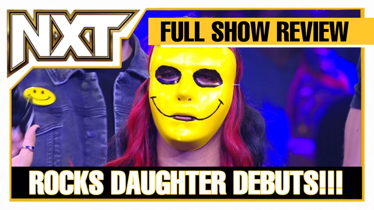 THE ROCKS DAUGHTER DEBUTS!!! WWE NXT Review 10/25/22 - YouTube