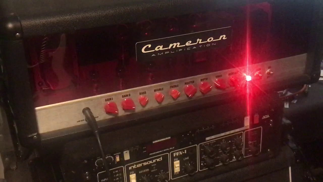 Mark Cameron Carnage High gain clip Jose high/low gain amplifier - YouTube