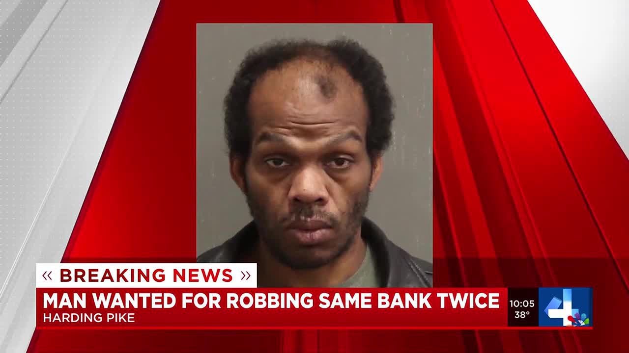 Man wanted for robbing same bank twice - YouTube