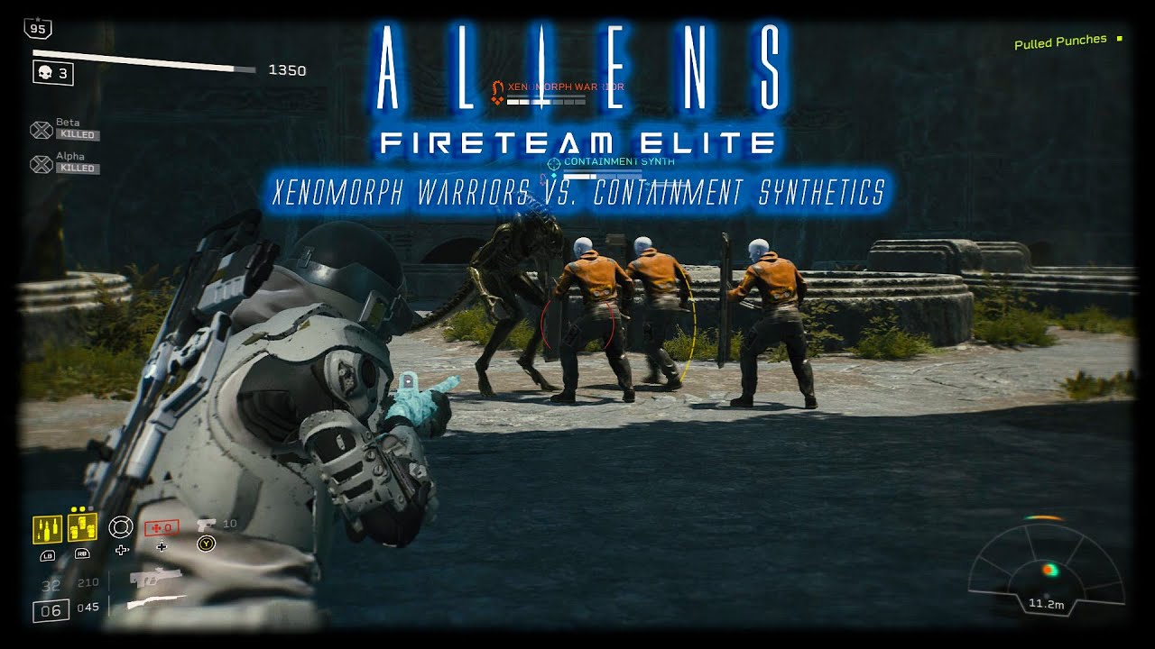 Aliens: Fireteam Elite - Xenomorph Warriors VS. Containment Synthetics ...