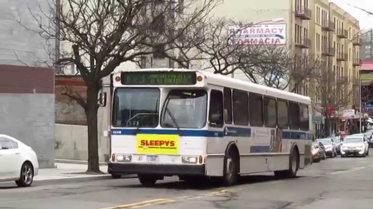 MTA New York City Bus: 1999 OBI Orion V #6298 on the Bx3 Bus. - YouTube