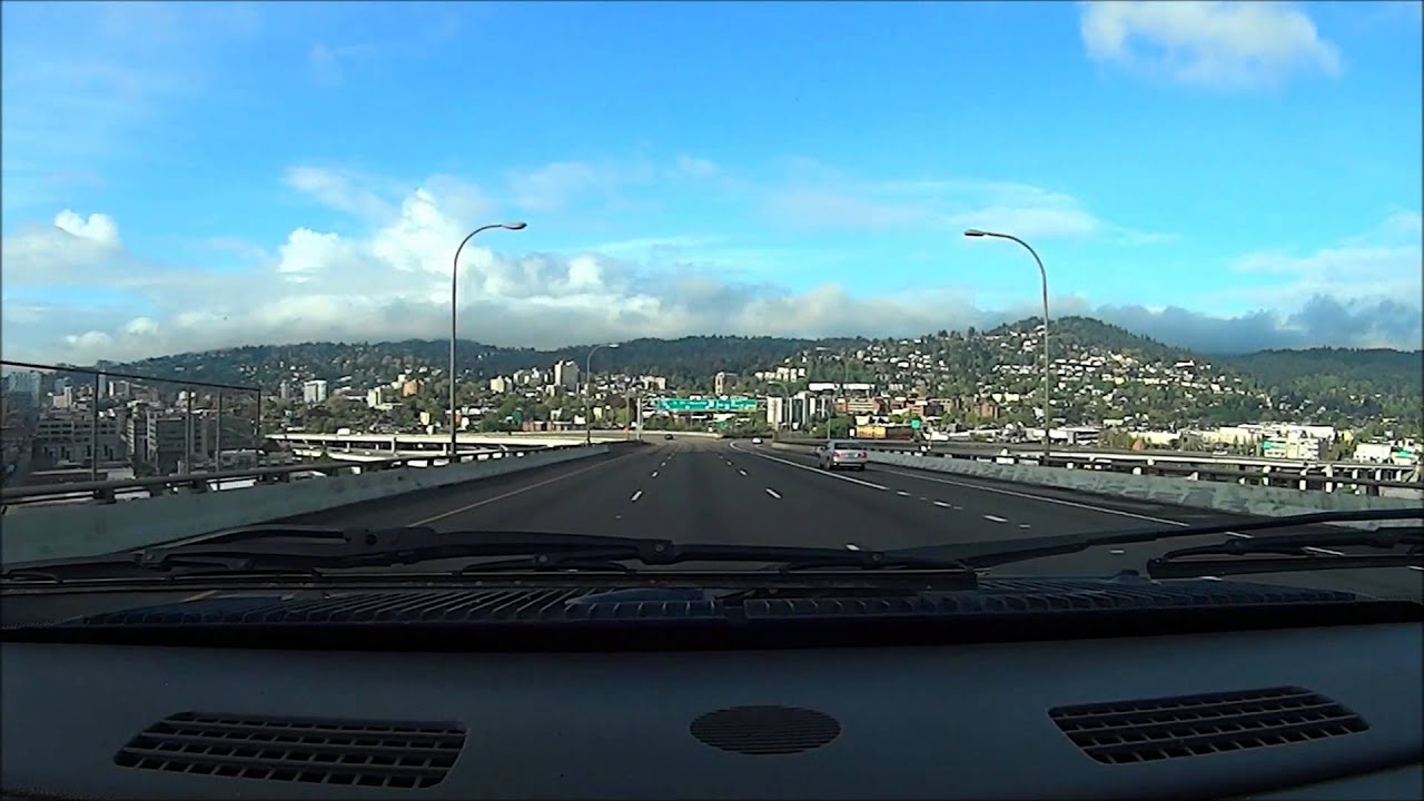 Saturday morning drive through Portland Oregon - YouTube