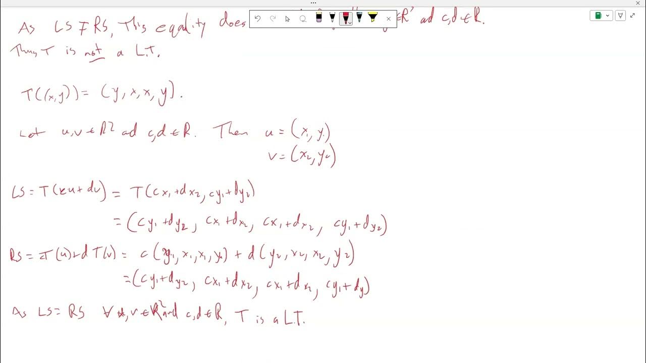 Week 5 Section 2 1 question 3a - YouTube