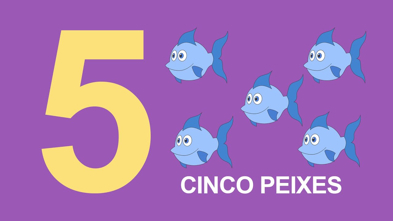 O número Cinco - Aprendendo os números - Video educativo - YouTube