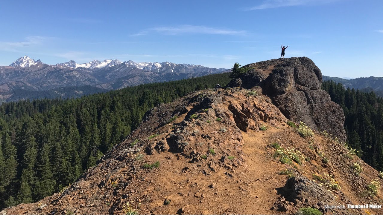 Red Top Fire Lookout Hike, Washington State - YouTube