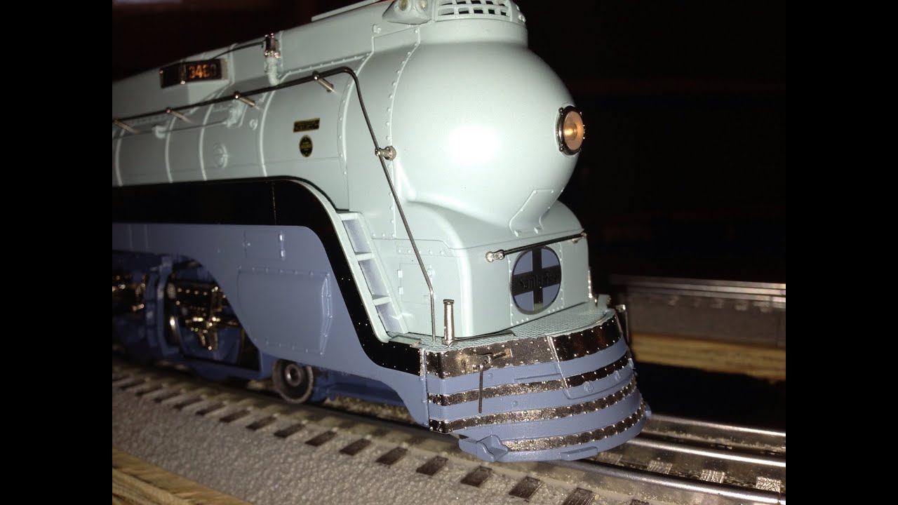 MTH Santa Fe Blue Goose - YouTube