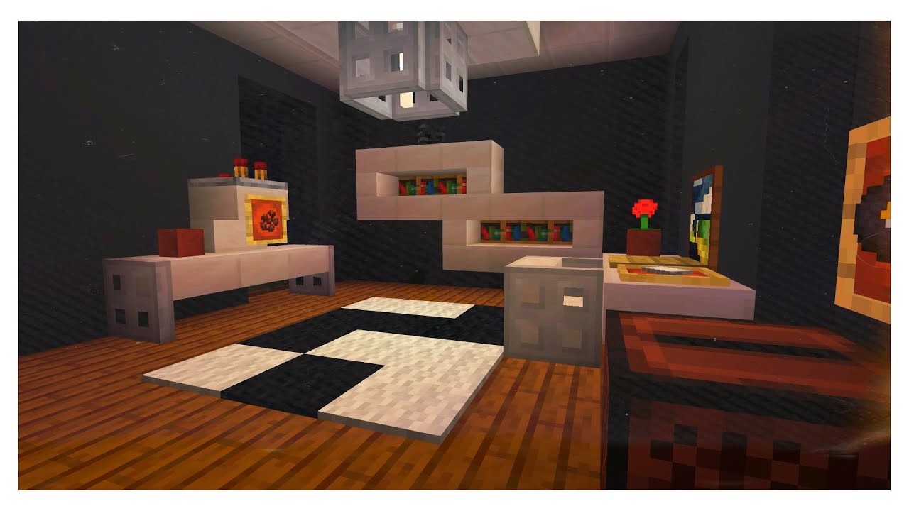 Minecraft: How to Build a Modern Workspace - YouTube