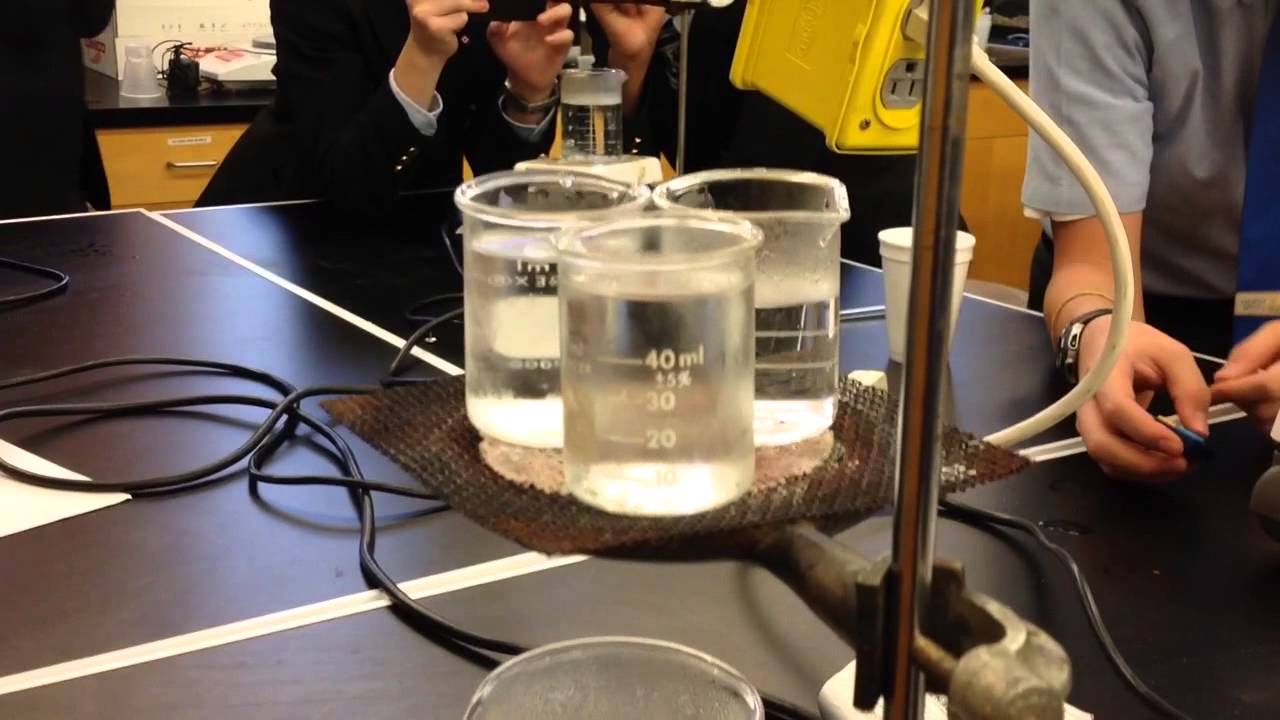 Lab 3: Condensation Rate - YouTube