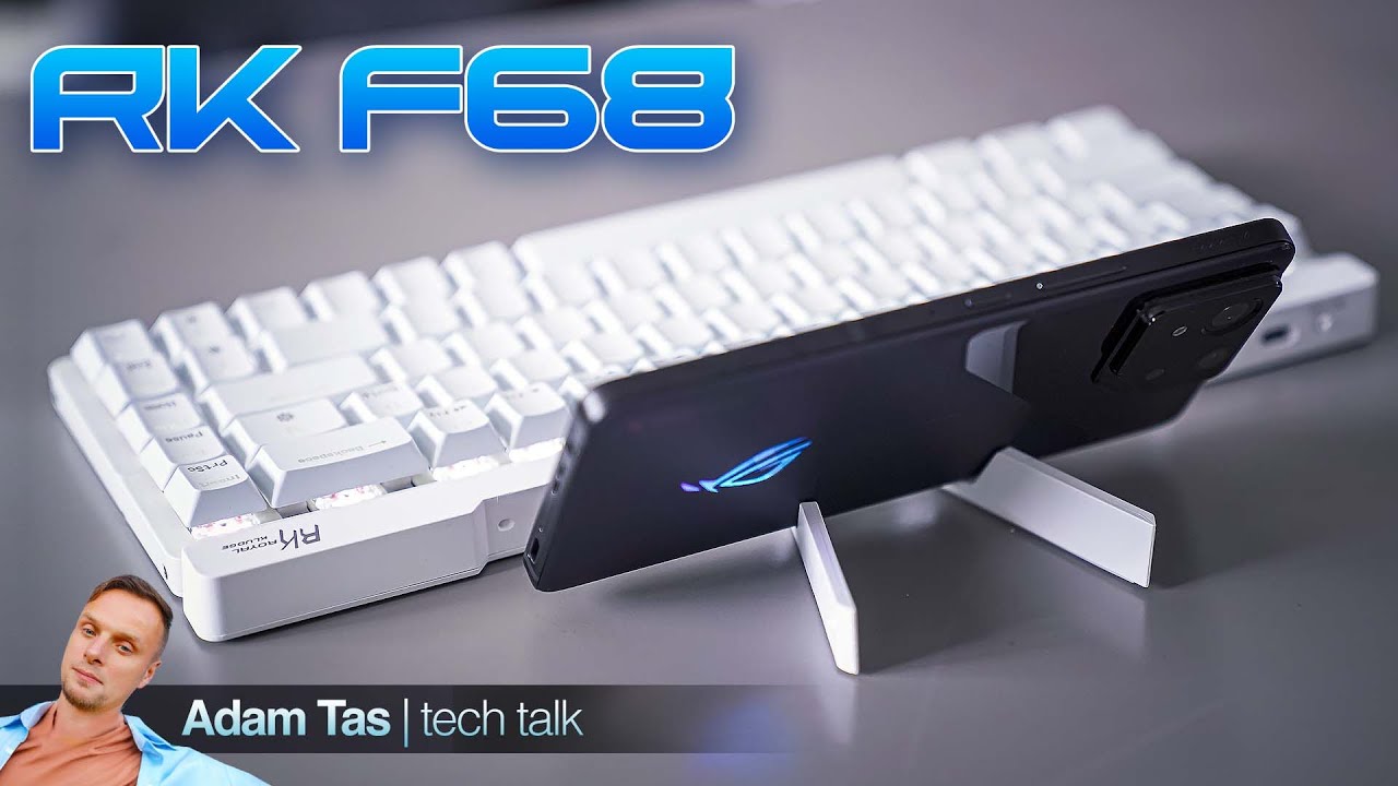 Royal Kludge RK F68: The Pocket Rocket Keyboard - YouTube