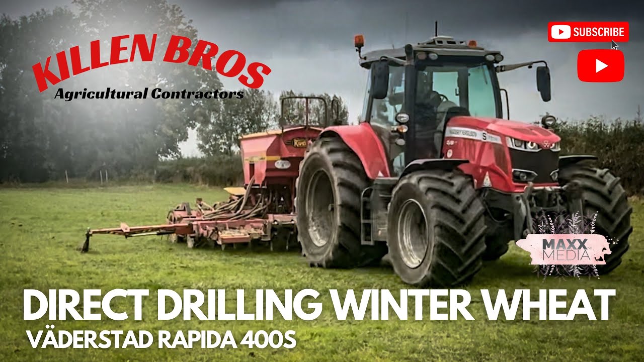 Killen Bros | Direct Drilling with Adam & Jonny | Väderstad Rapida 400S ...