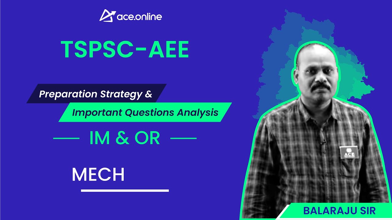 IM & OR - Preparation Strategy & Question Analysis | Balaraju Sir | ACE ...