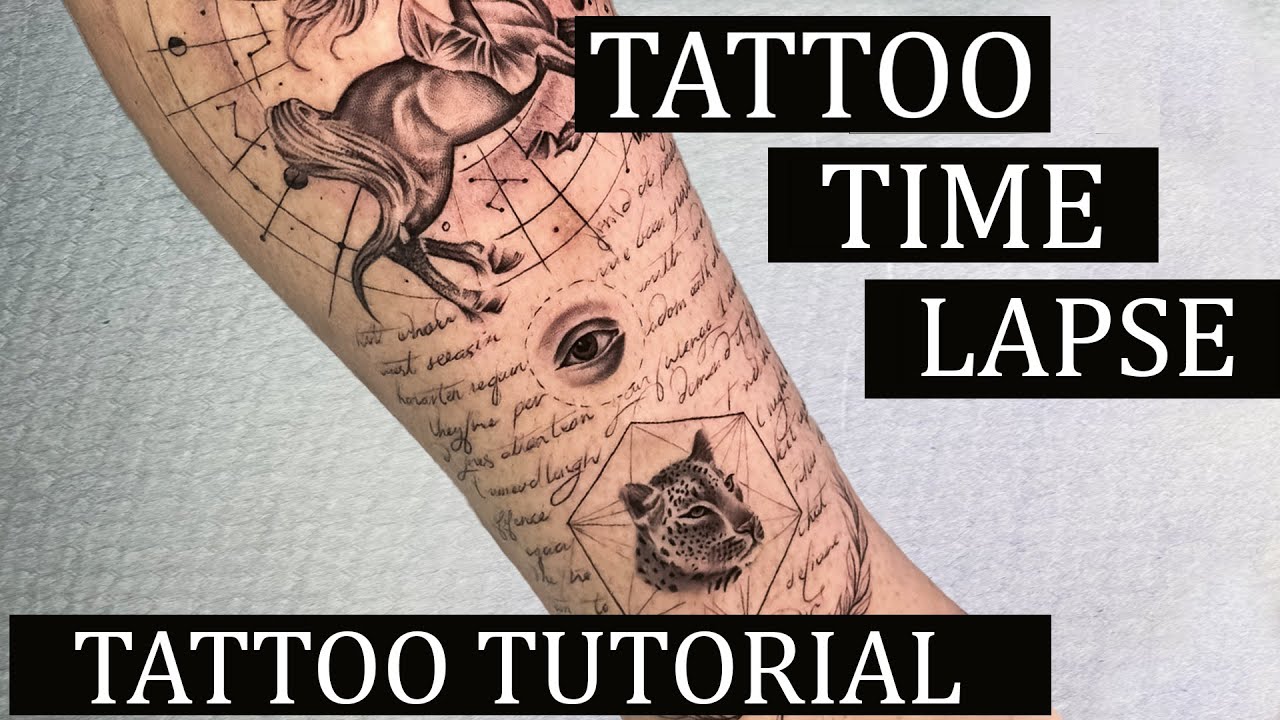 Time Lapse Tattoo | Tattoo Artist Tutorial - YouTube