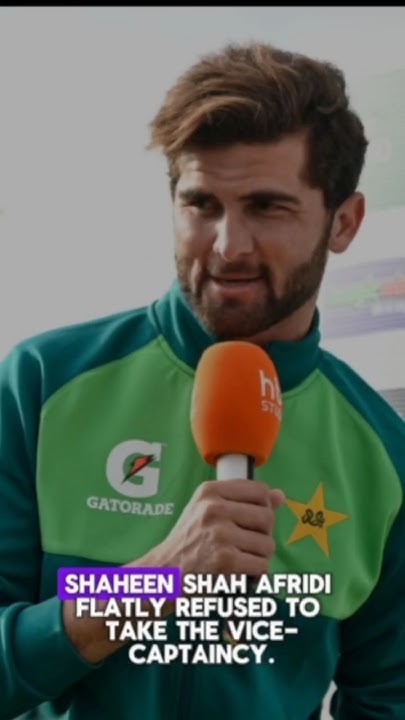 Shaheen Afridi Has Offered For Vice Captaincy 🤗 Youtube