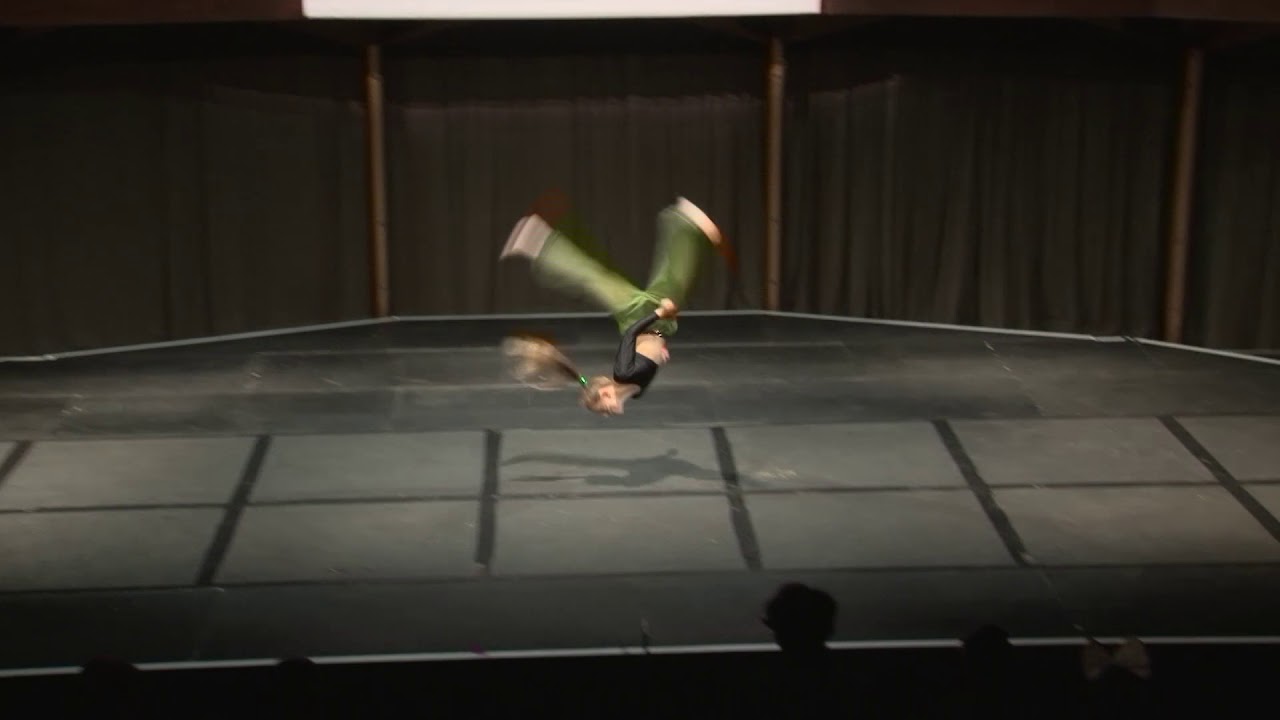 Darcy Roberts - acro solo - YouTube