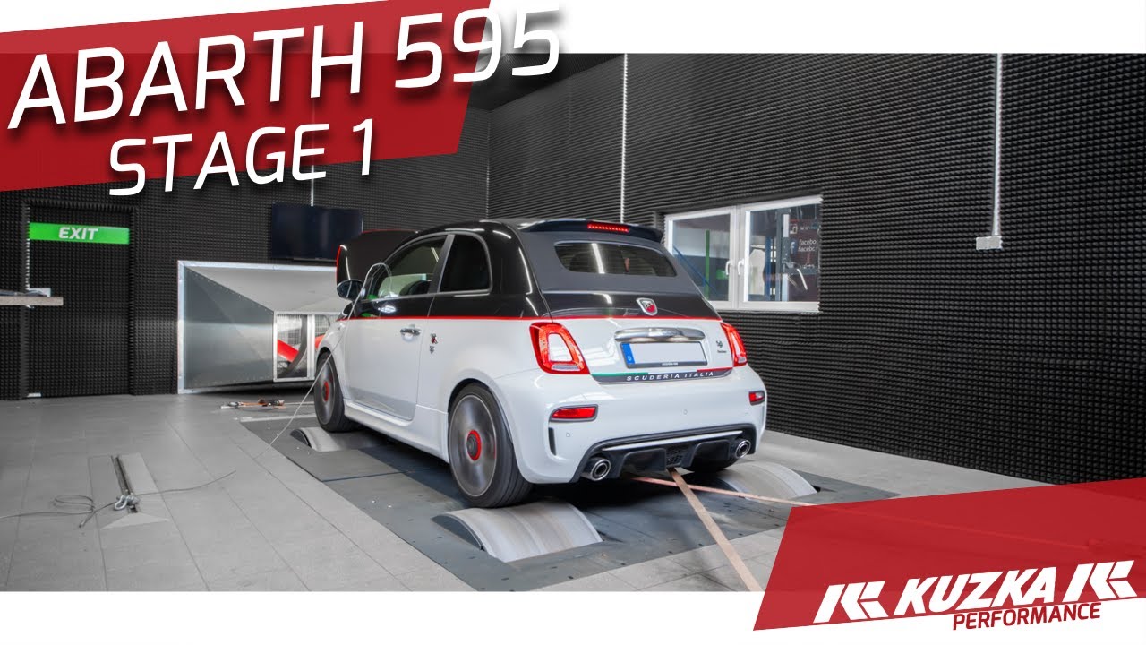 Fiat 500 Abarth 595 Stage 1 Leistungssteigerung - YouTube