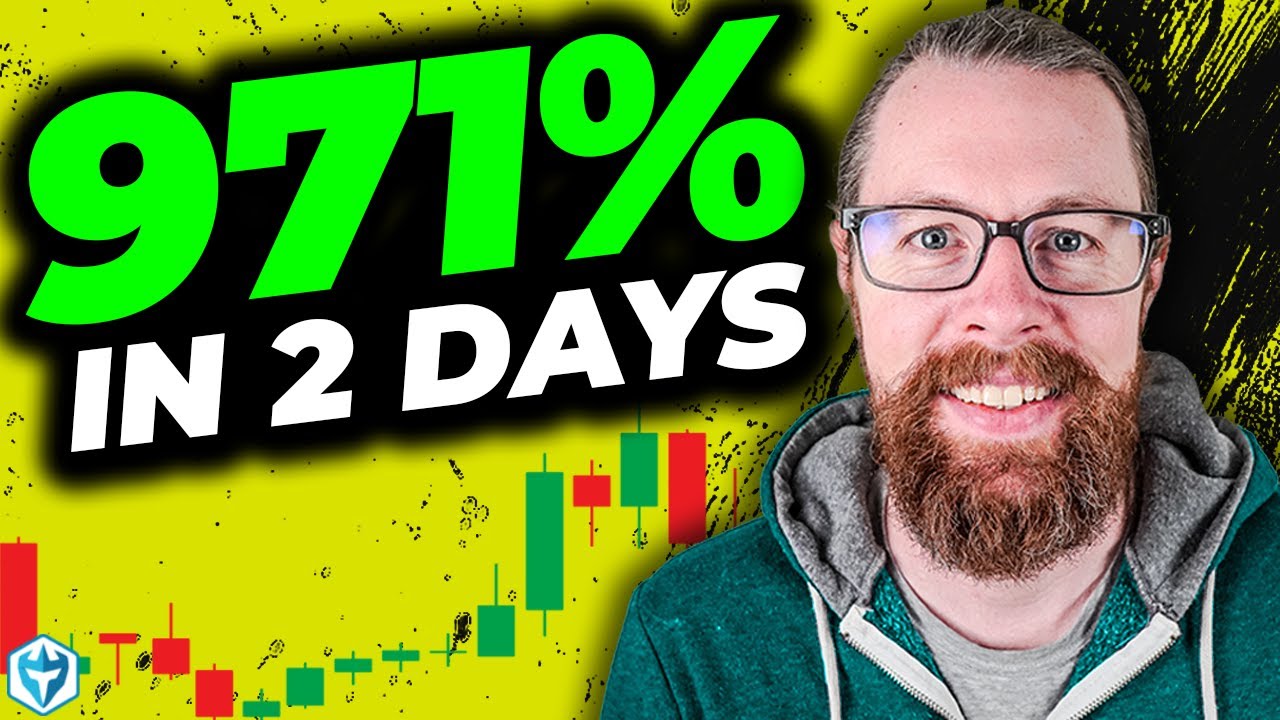 This stock is up 971% in 2 DAYS!! #stockmarket #trading - YouTube