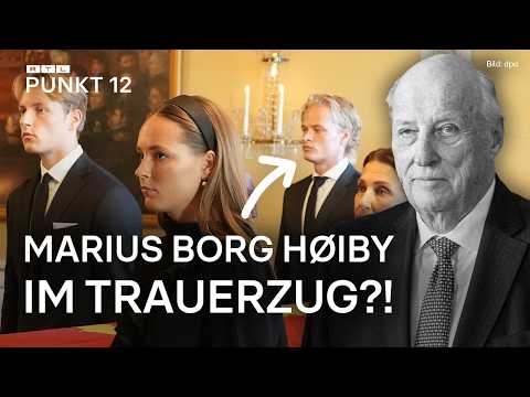 König Harald V. († 89) wird verabschiedet: Marius Borg Høiby am Sarg seines Stiefopas I Royal Talk