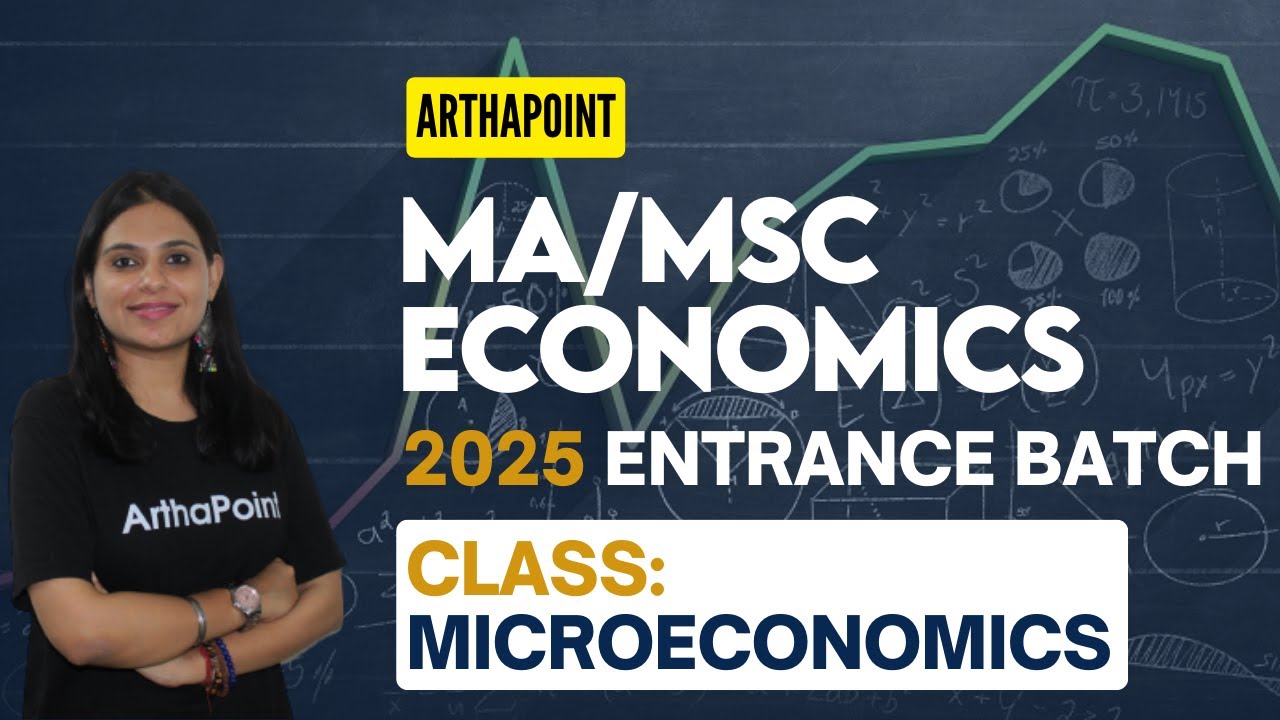Lecture 1 | MA ECONOMICS ENTRANCE COACHING | MA ECONOMICS ENTRANCE ...