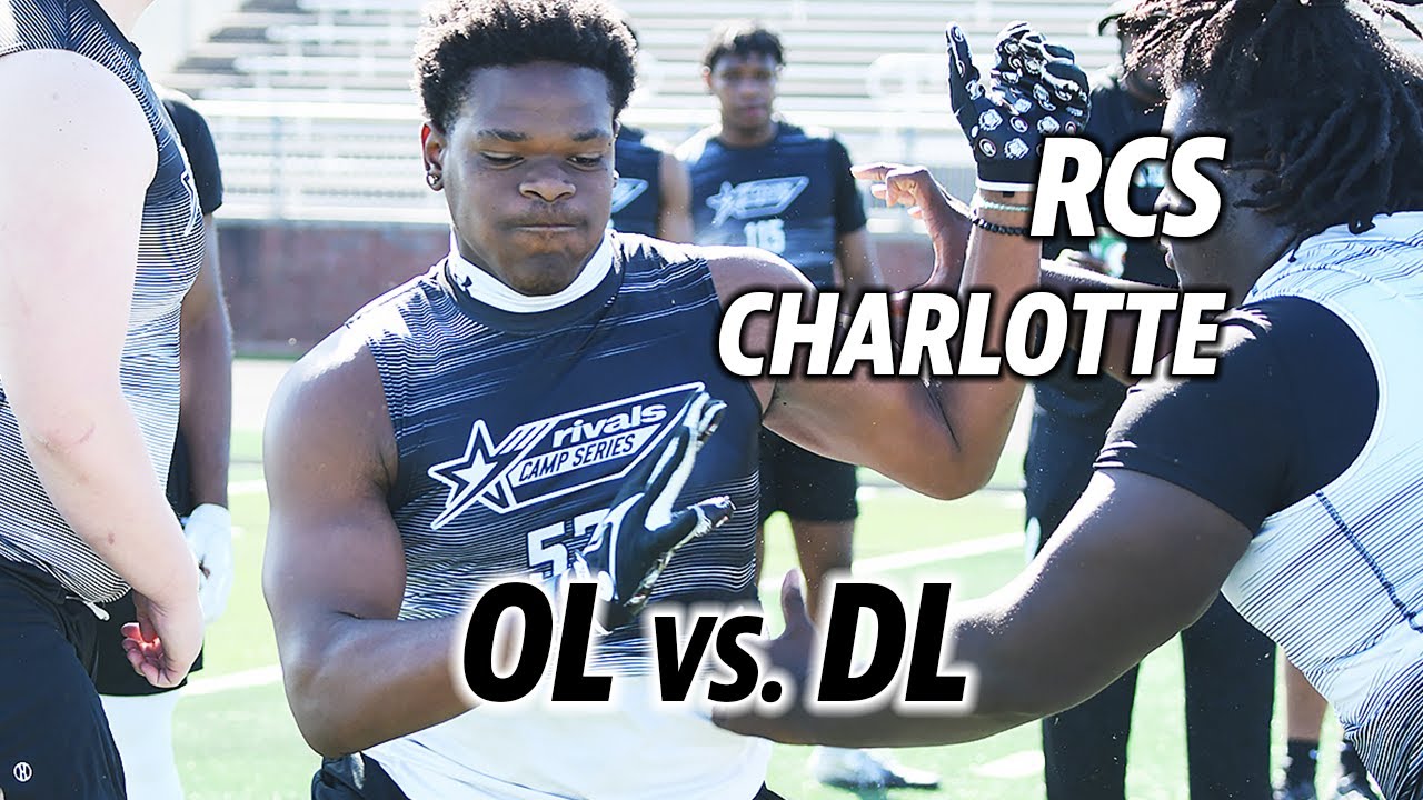 RCS Charlotte: OL vs. DL part two - YouTube