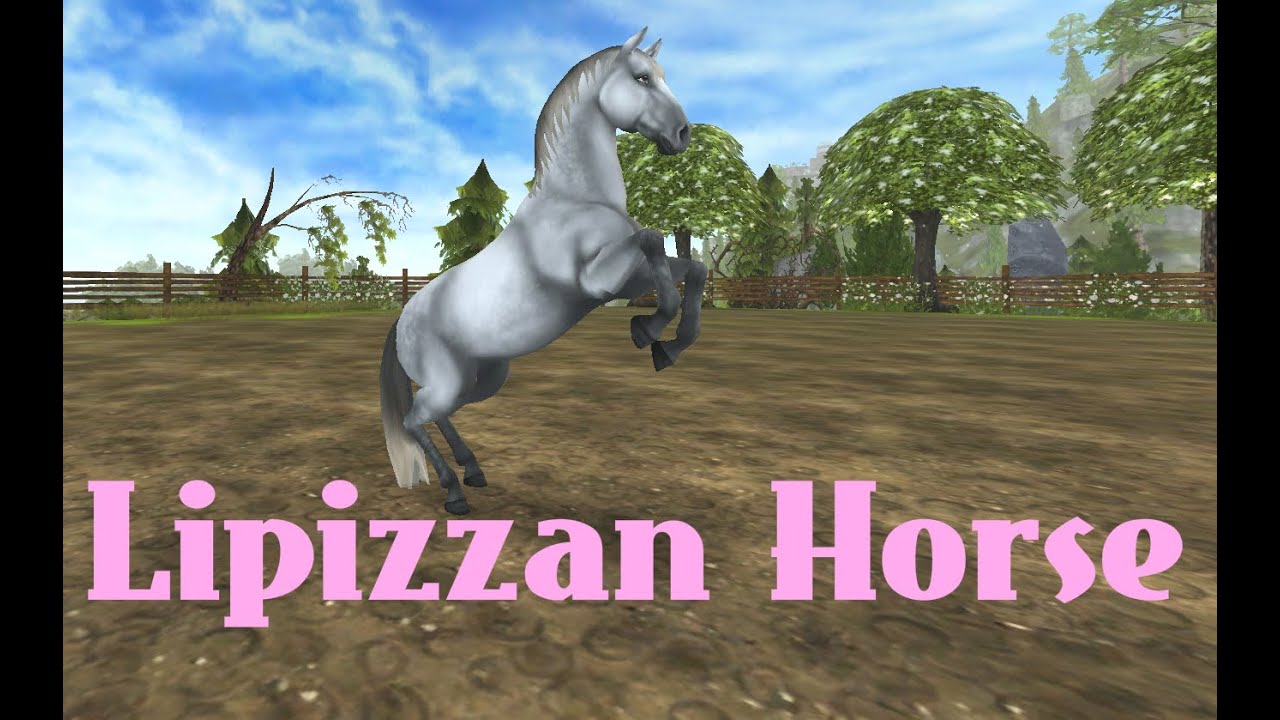 Starstable Online - The new Lipizzan Horse - YouTube