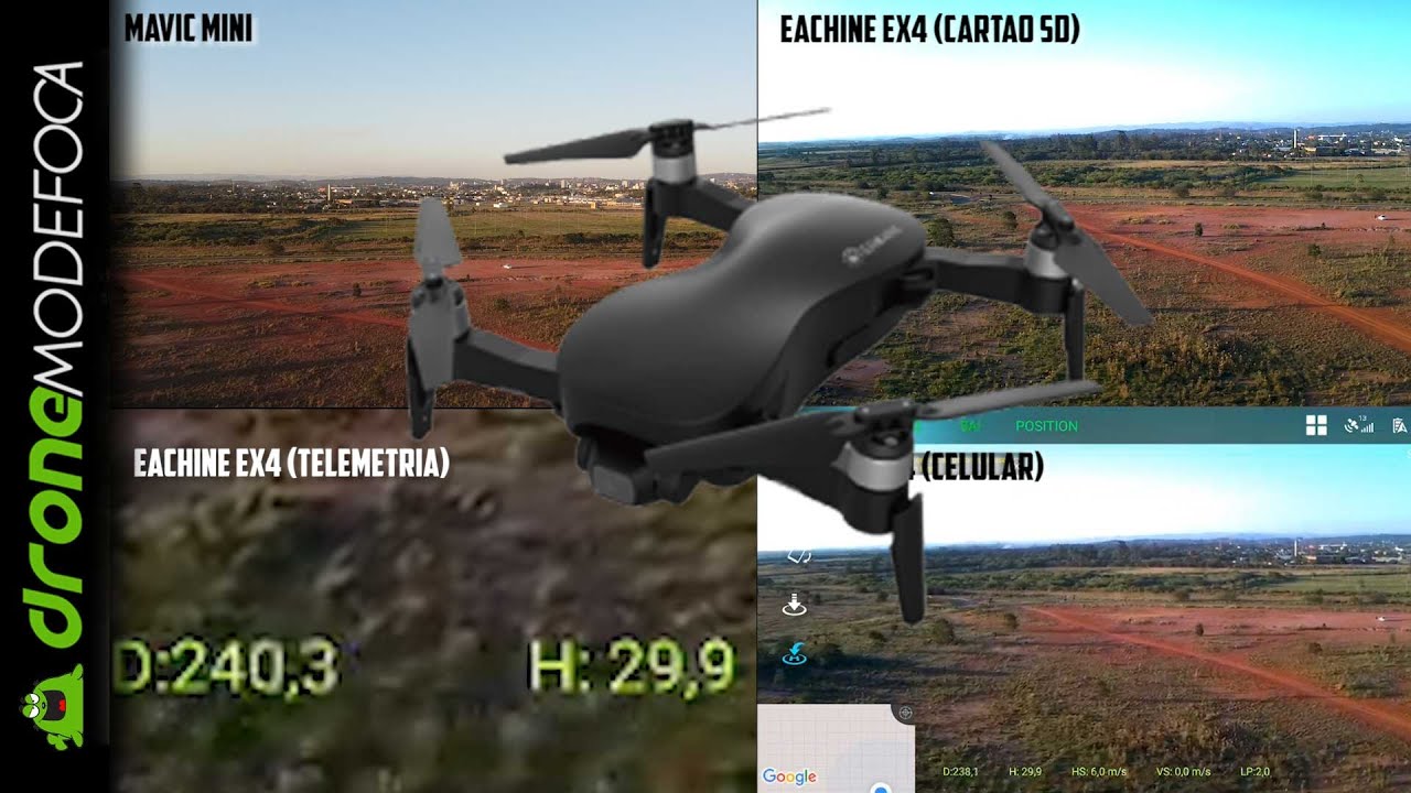 Eachine EX4 Ep.02: Teste de alcance + impressões até o momento - YouTube