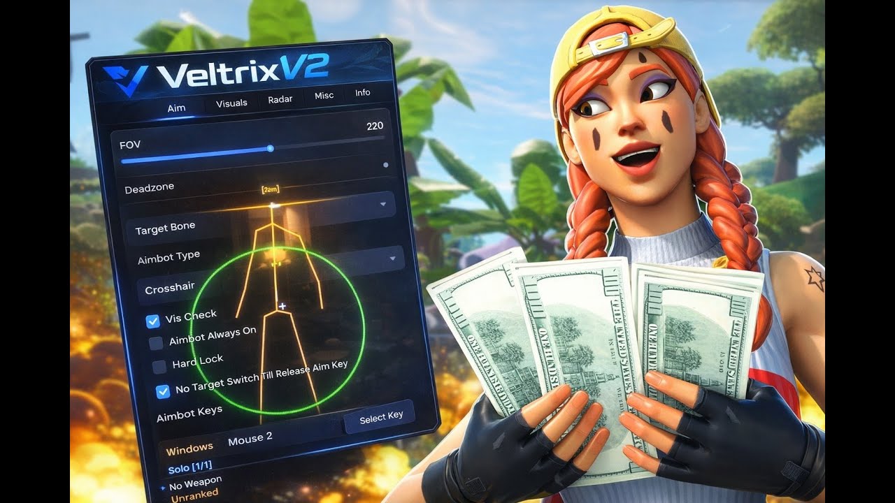 using the best Dma Fortnite cheat Feat veltrix.v2 - YouTube