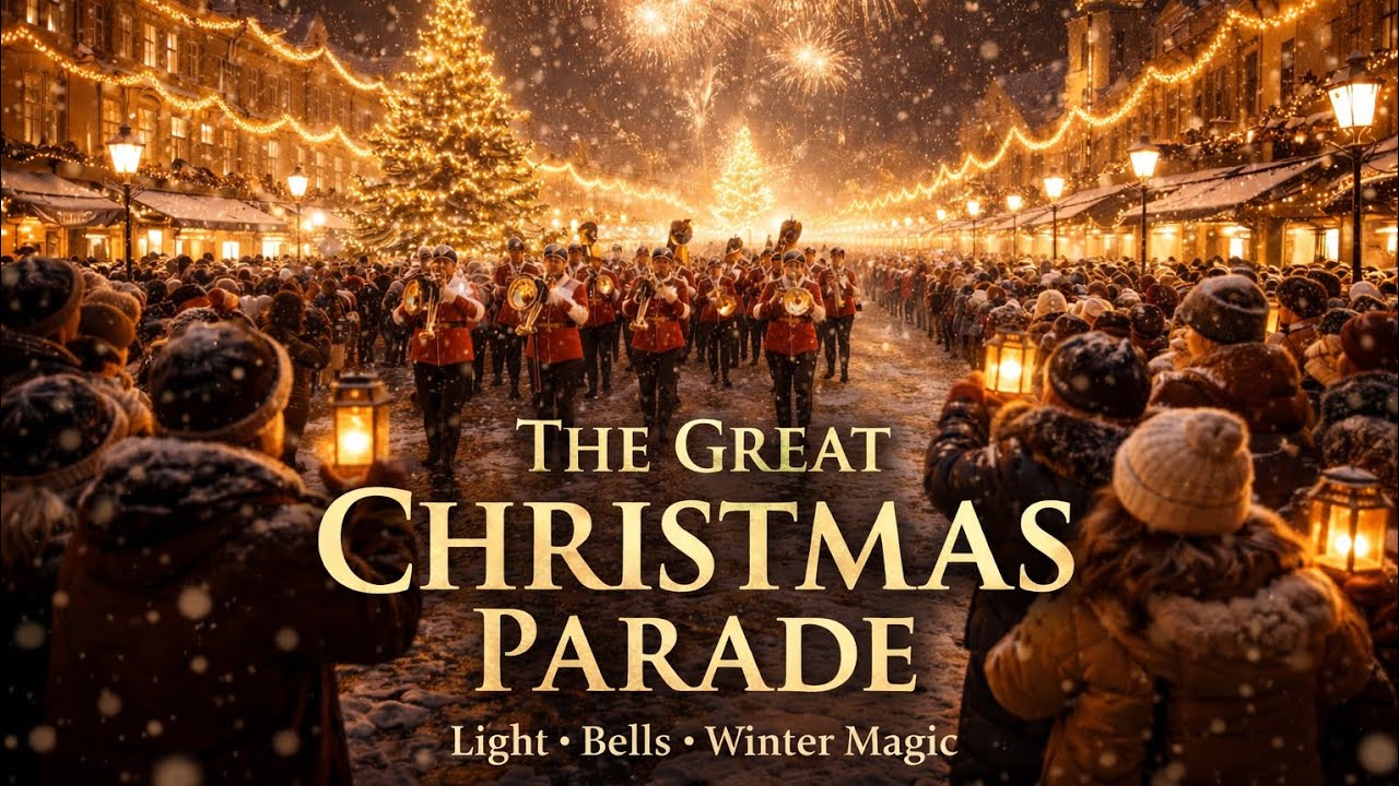 🎄 The Great Christmas Parade | 10 Festive Songs of Light, Bells ...