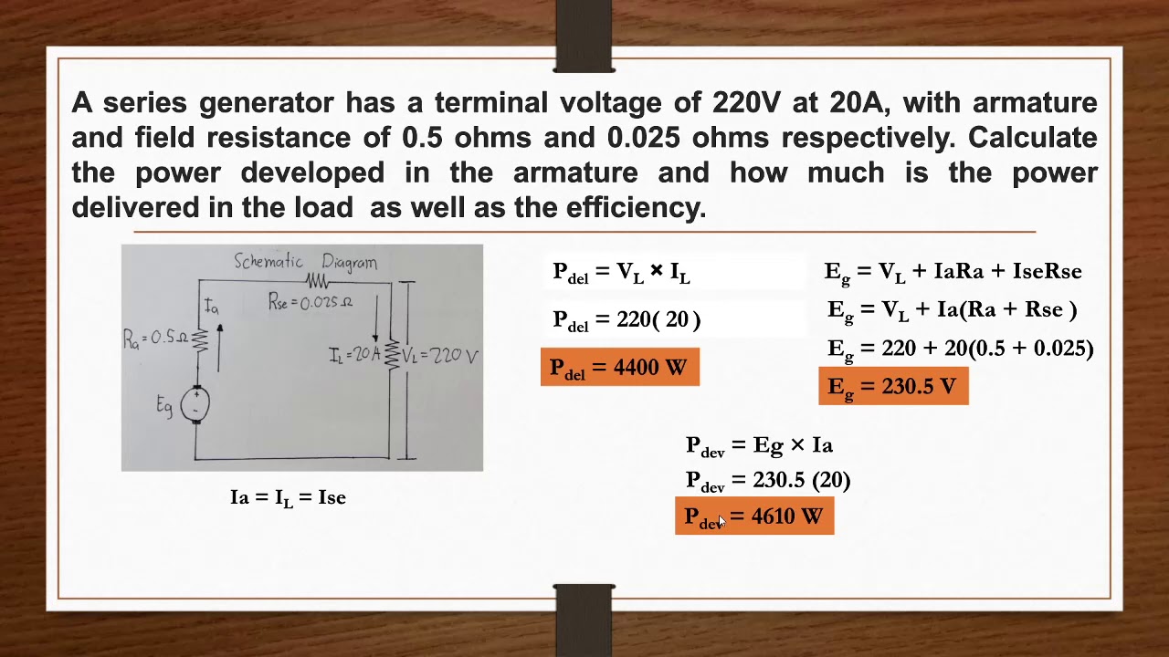 Series Wound DC Generator - YouTube
