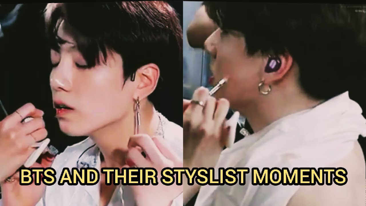 bts and their stylist moments - YouTube