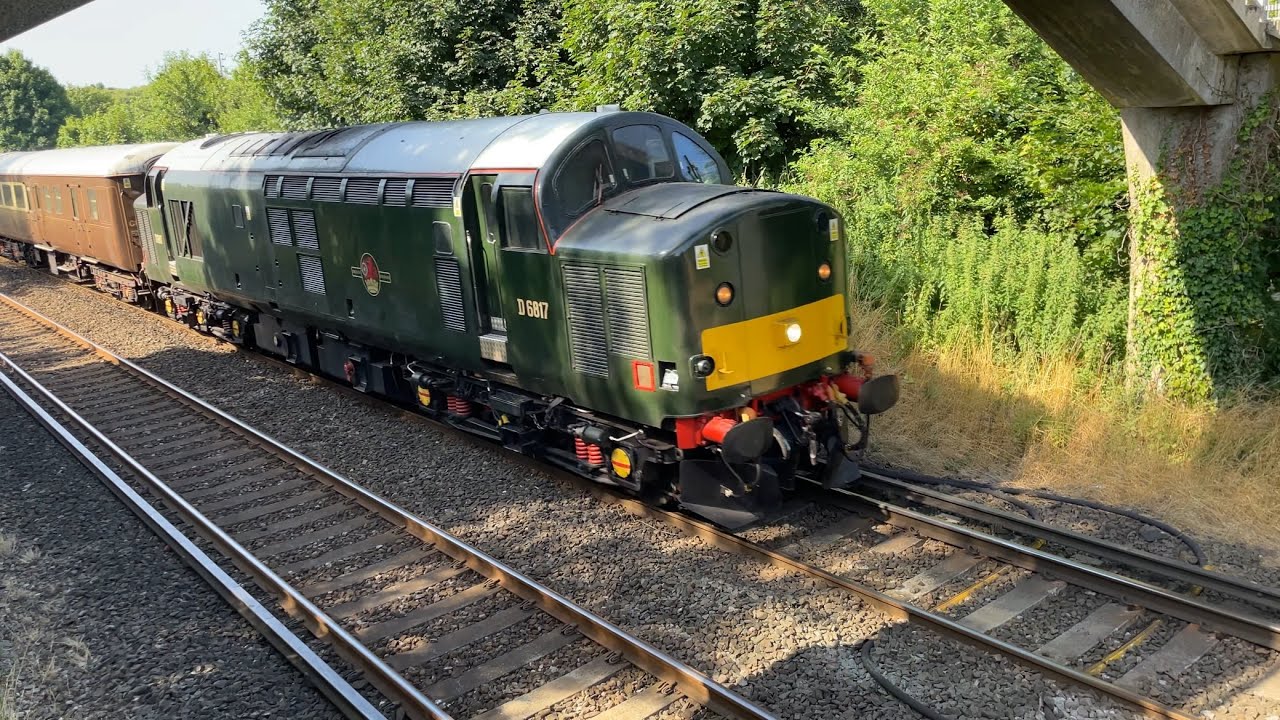 Class 37 | 37521 ‘D6817’ | Locomotive Services Limited - LSL - YouTube