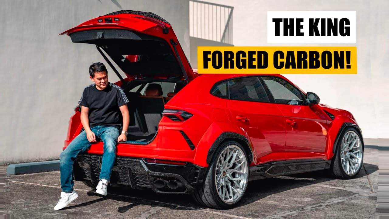 The King of Forged Carbon! Modded widebody Lamborghini Urus - YouTube