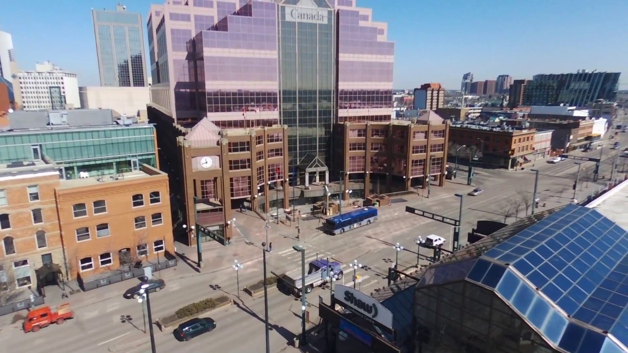 DOWNTOWN EDMONTON CANADA PLACE - YouTube