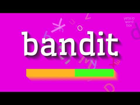 BANDIT NECƏ DEYİL? (HOW TO SAY BANDIT?)