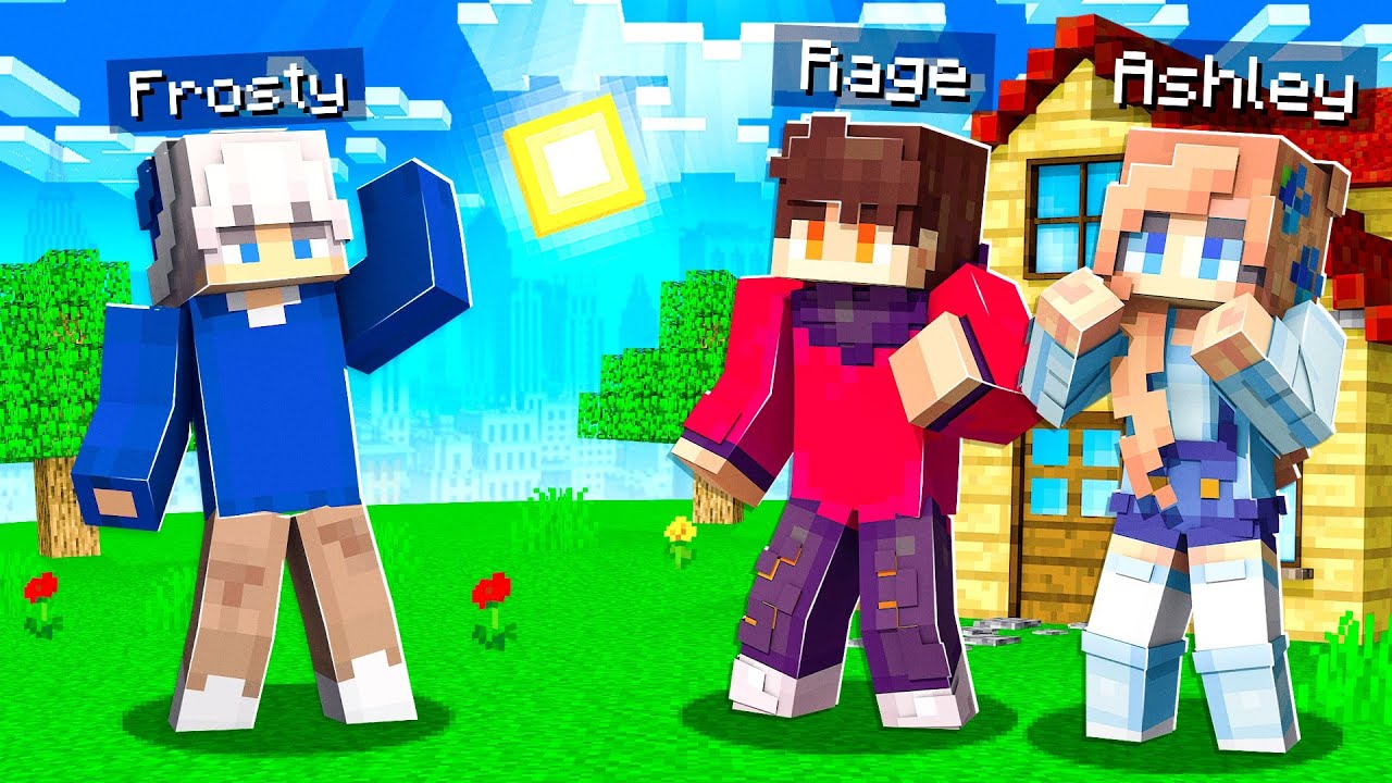 Frosty Visits Minecraft Block City! - YouTube